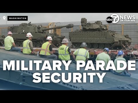 Secret Service braces for protests, crowds at military parade in Washington