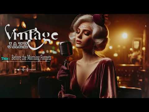 " Before the Morning Forgets" – A 1940s-Inspired Jazz Ballad About Lost Love | (Original Song)
