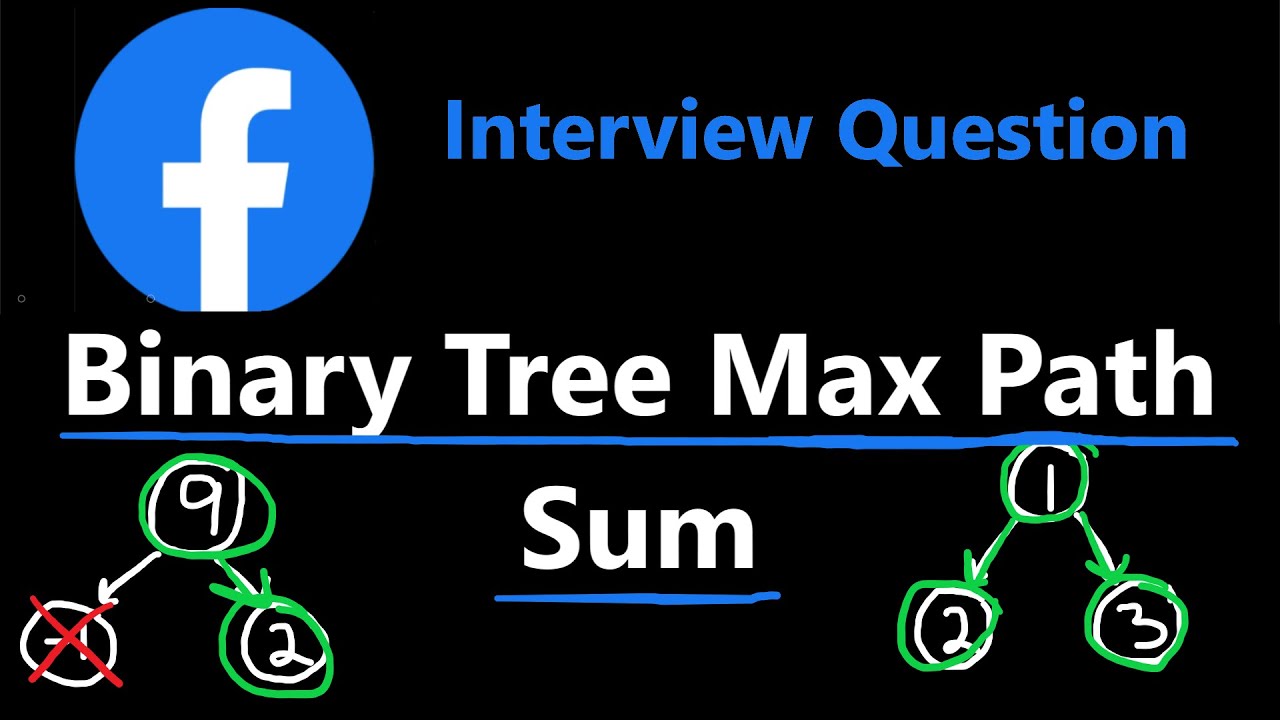 Binary Tree Maximum Path Sum - DFS - Leetcode 124 - Python