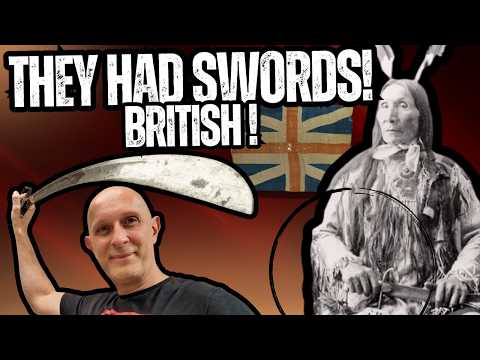 Why did NATIVE AMERICANS use BRITISH SWORDS?