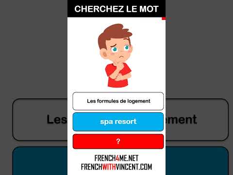 Find the Correct French Word I Quick Quiz I #2
