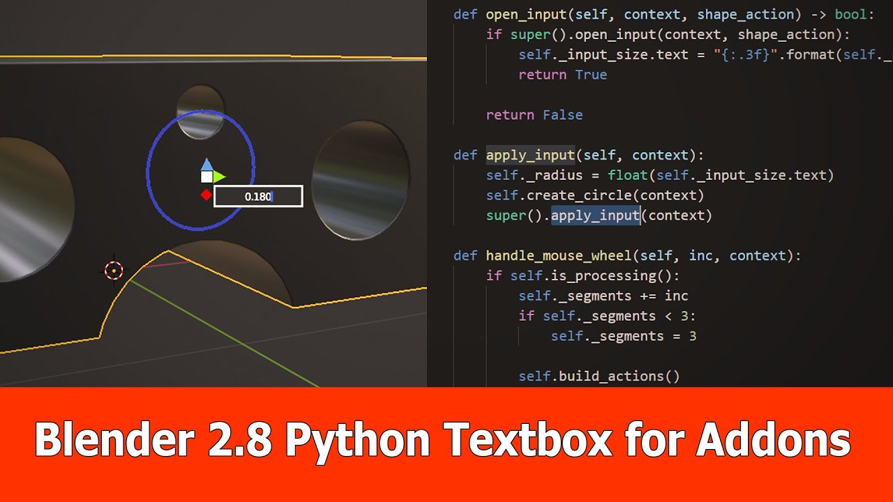 Blender 2.8 & Python: Textbox for Addons
