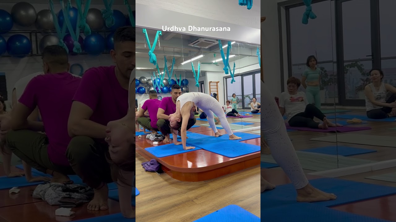 Learn how to do urdhva Dhanurasana #motivation #yogae #sports #yogaroutine #yogaskills #love