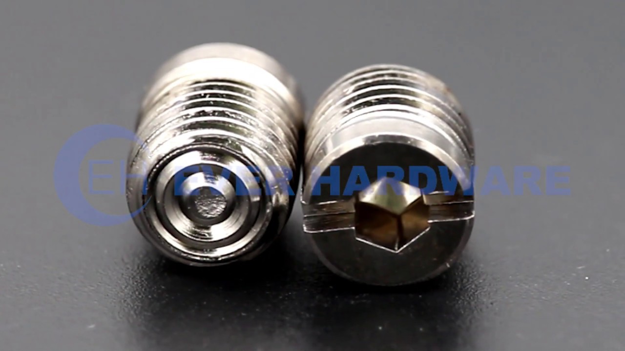 Contact Screw Hex Socket Slotted Industrial Component Break Edge Specialty Set Screws Custom Fastene