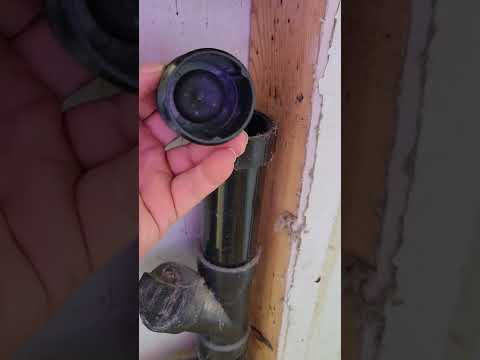 How to repair plumbing vent. Studor vent, Mechanical vent, or Air admittance valve.