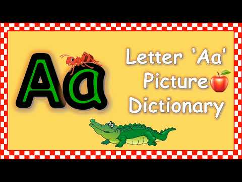 Words that start with letter 'Aa' | Letter 'Aa' pictures | Pictures that begins with letter 'Aa'