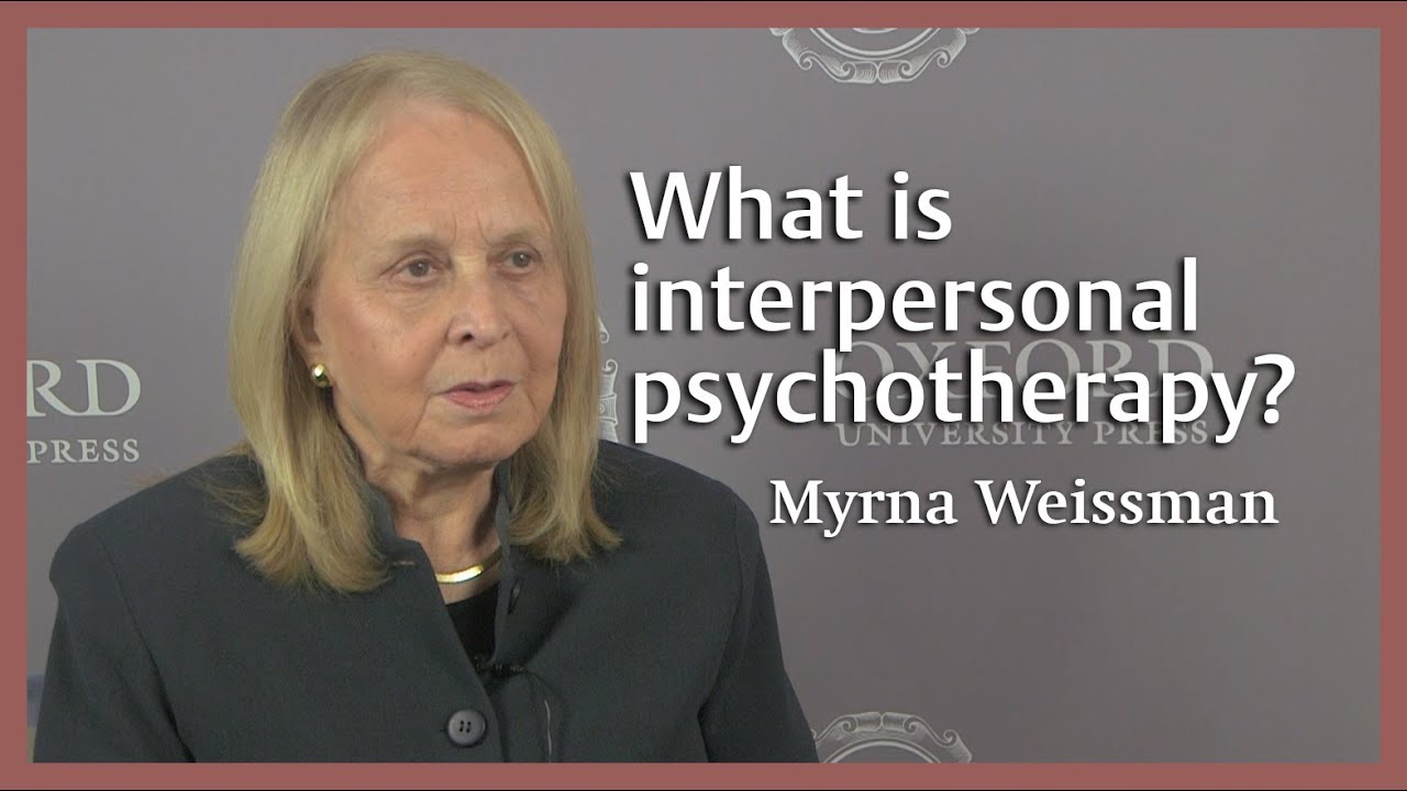 What is interpersonal psychotherapy?