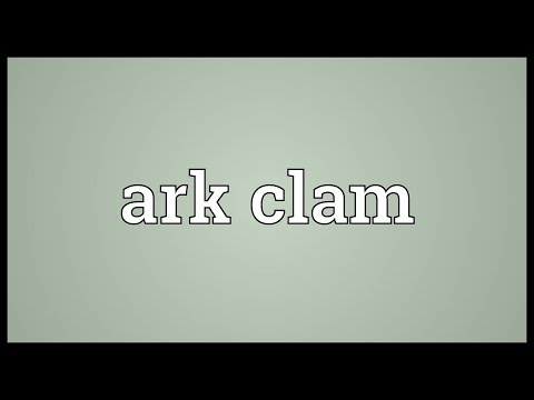 Ark clam Meaning