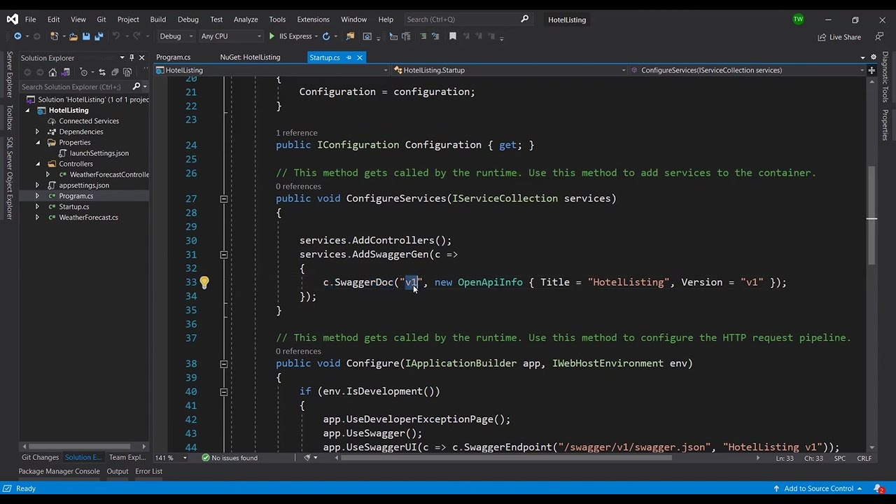 ASP.NET 5 WEB API Development - 07 explore swagger ui