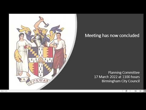 Planning Committee - Thurs 17 March 2022 - 1100 hours