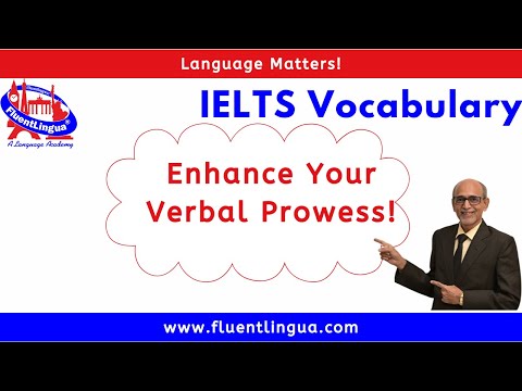 Advanced Vocabulary Series for IELTS
