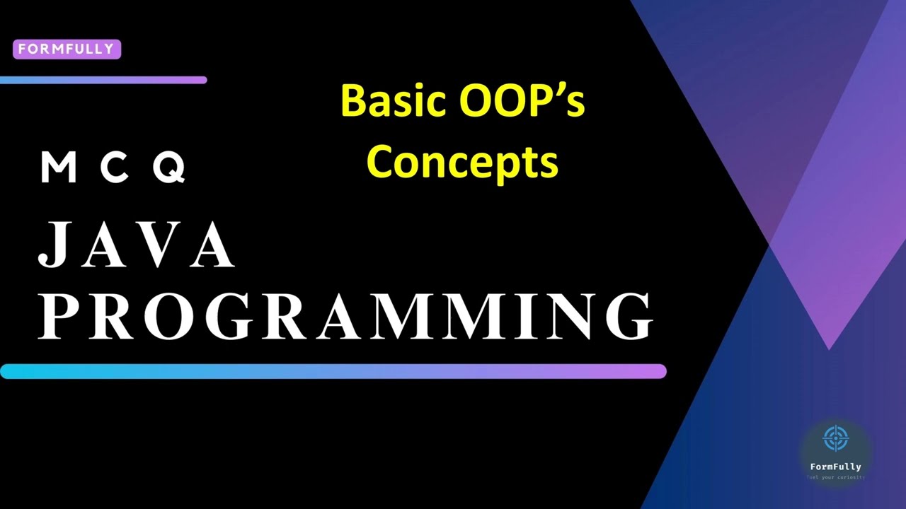 Java Programming | Java OOPs MCQ | Complete Java MCQ series | Wings 1