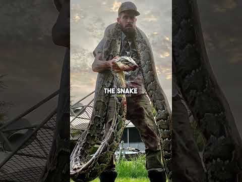 He Got Bit By A 17 Foot Python