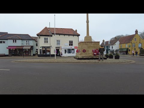 A Winter Walk Around Holt, Norfolk, England Saturday, 18th January 2025