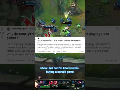 Why do some girls have a distain towards guys playing video games?|r/offmychest| #shorts #reddit