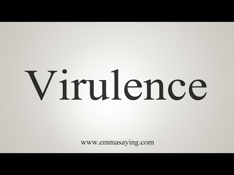 How To Say Virulence