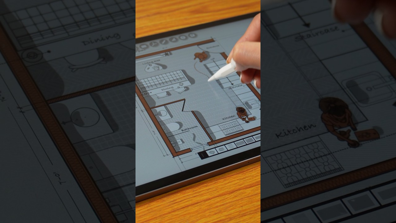 Design process using Apple’s AI + Morpholio Trace App on iPad pro | iPad for Architects & Designers