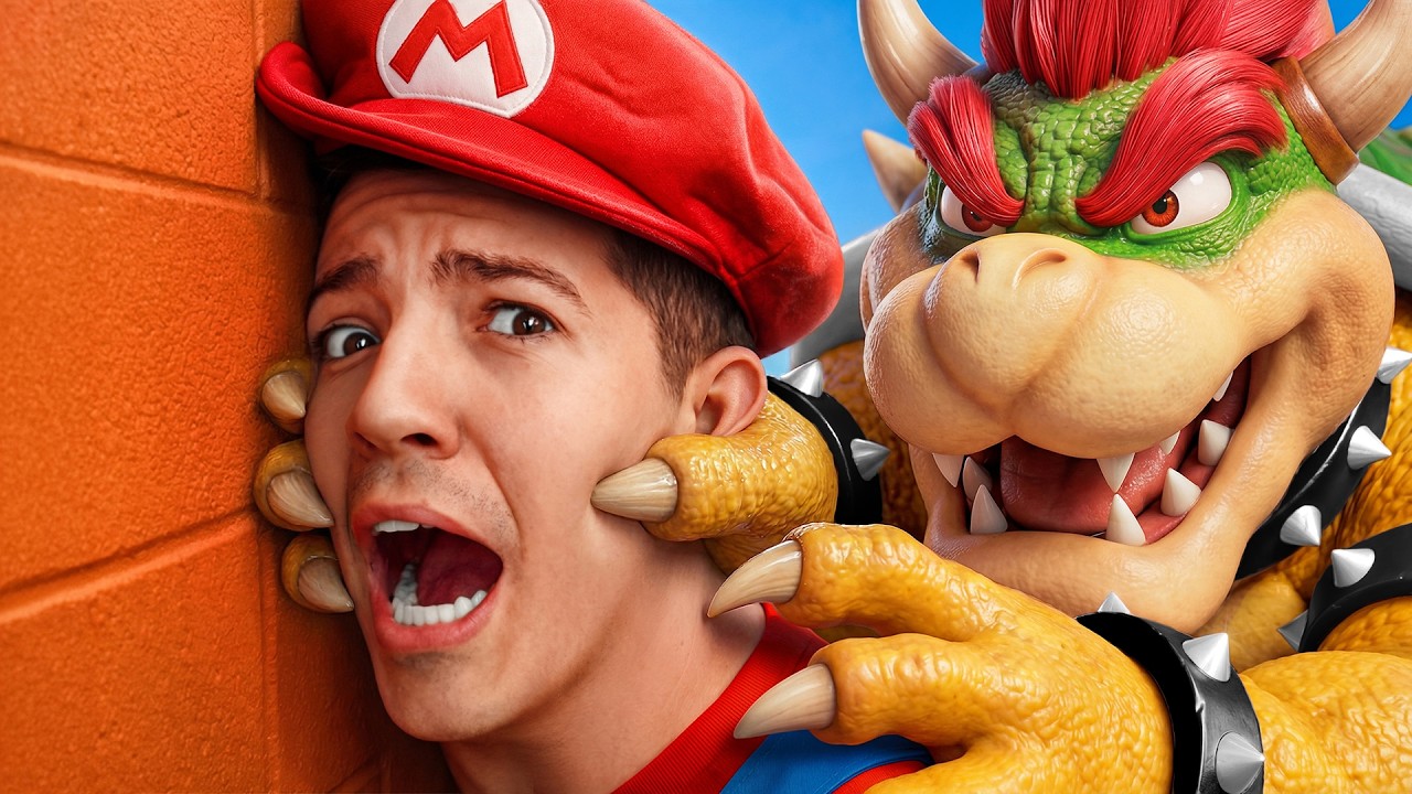 Trapped In SUPER MARIO GALAXY In Real Life!