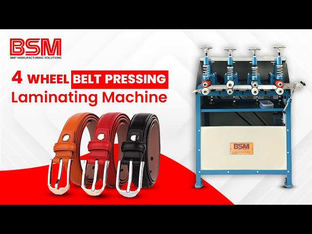 Belt Making Machines - 4 Belt Pressing & Laminating Machine Trader ...