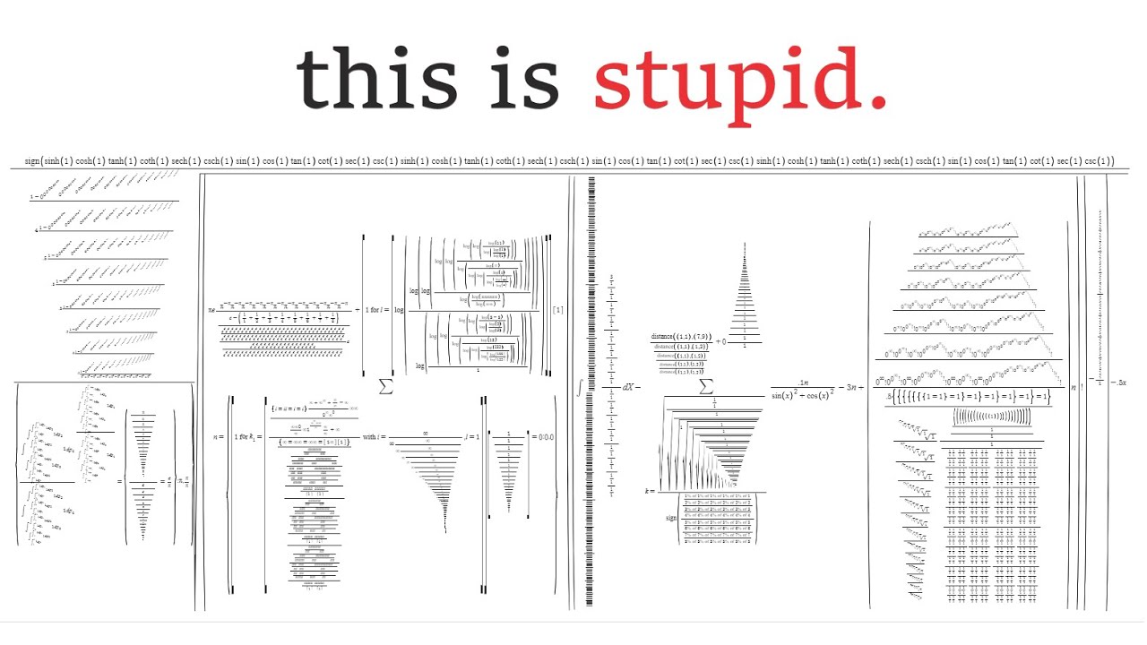 how to make an exponential the wrong way