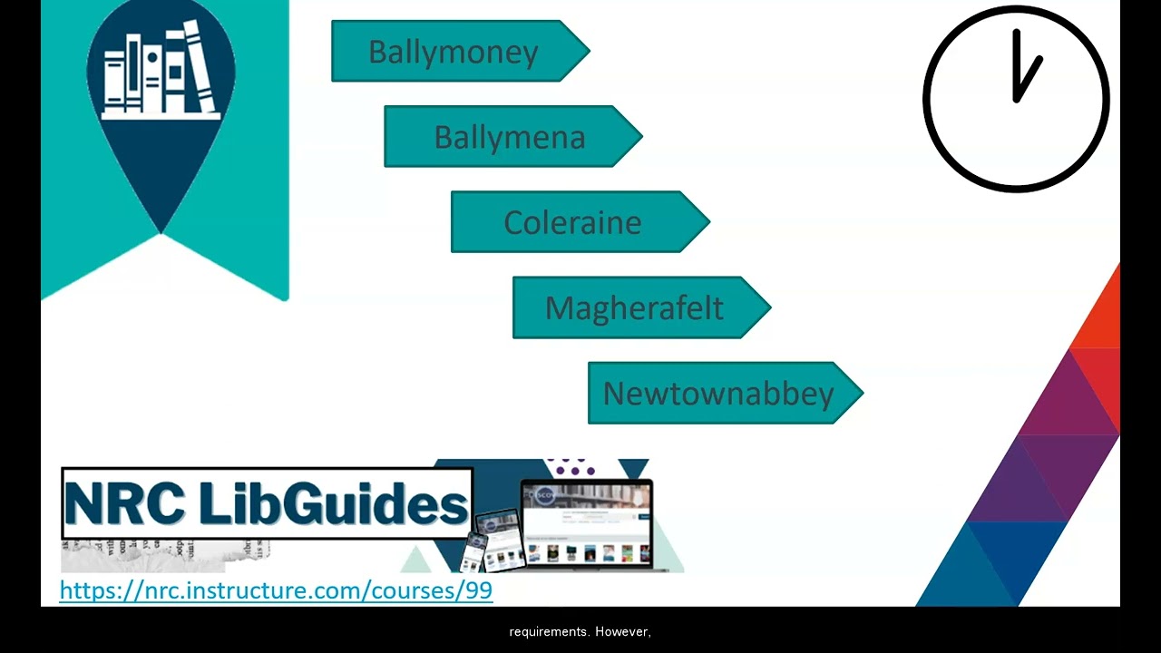 Library Services ➡ Getting Started  Library Induction  (2023/24)