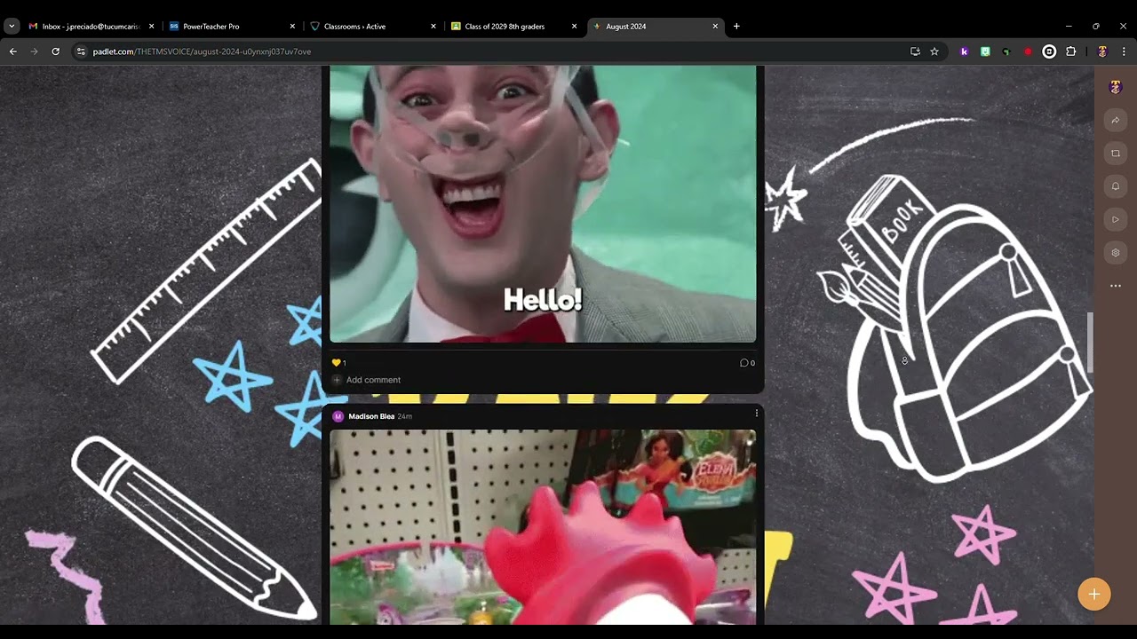 Using Padlet @TMS
