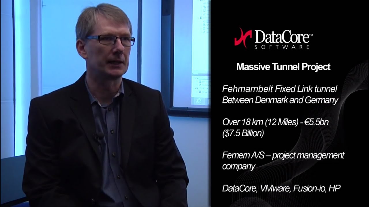 Software-defined storage in action at Femern