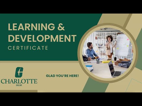 UNC Charlotte Professional Certificate in Learning & Development