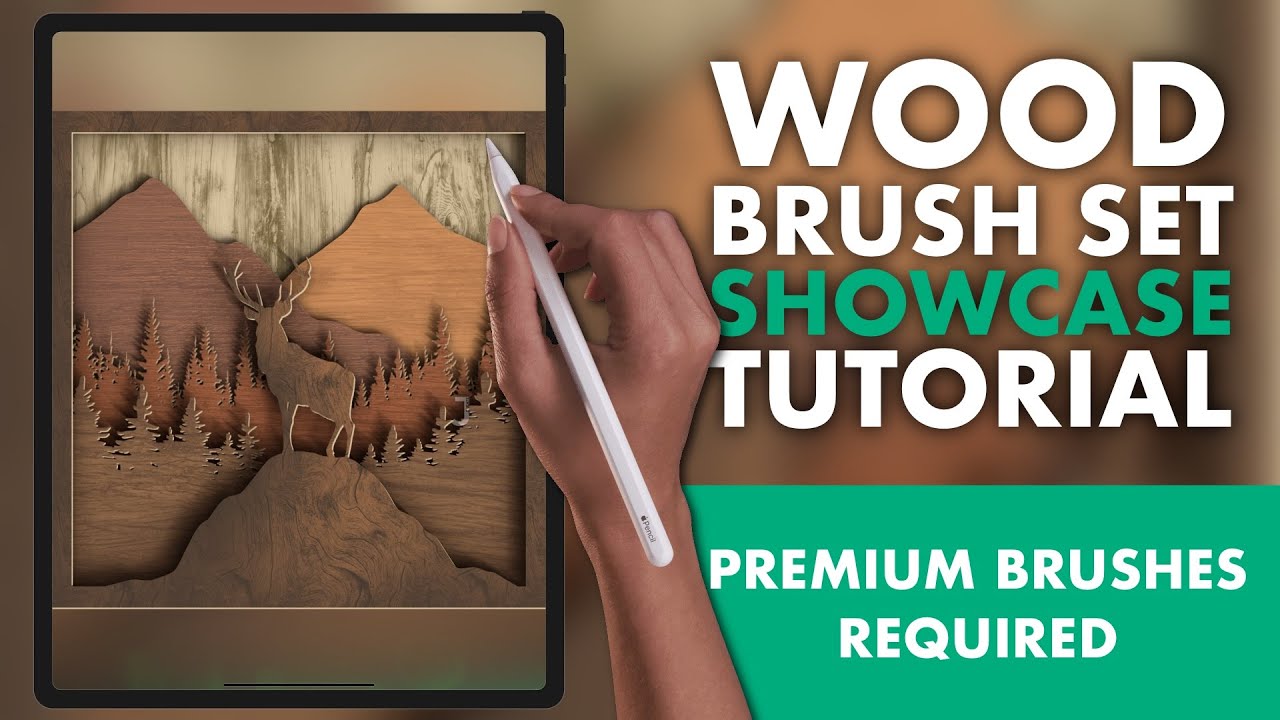Wood Texture - PREMIUM Procreate tutorial