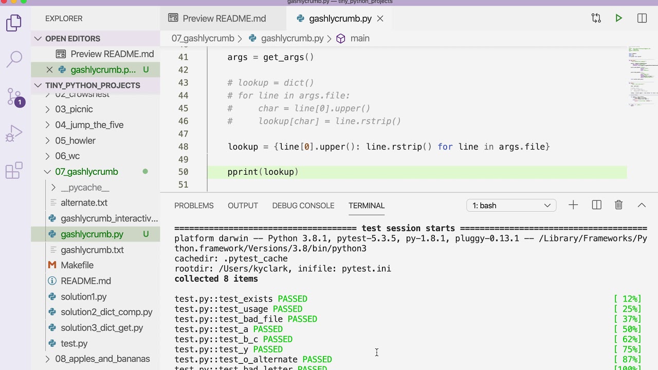 Tiny Python Projects: Ch 7 Pt 4 (Solution 2)