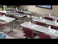 Plastic Training Table - 18"W x 72"L x 30"H | Schools In