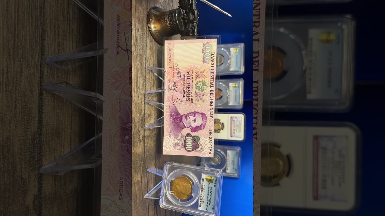 Billetes de Uruguay Remplazo o Reposición Coleccionables
