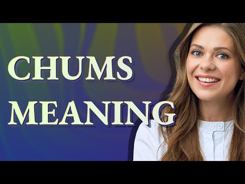 Chums | meaning of Chums