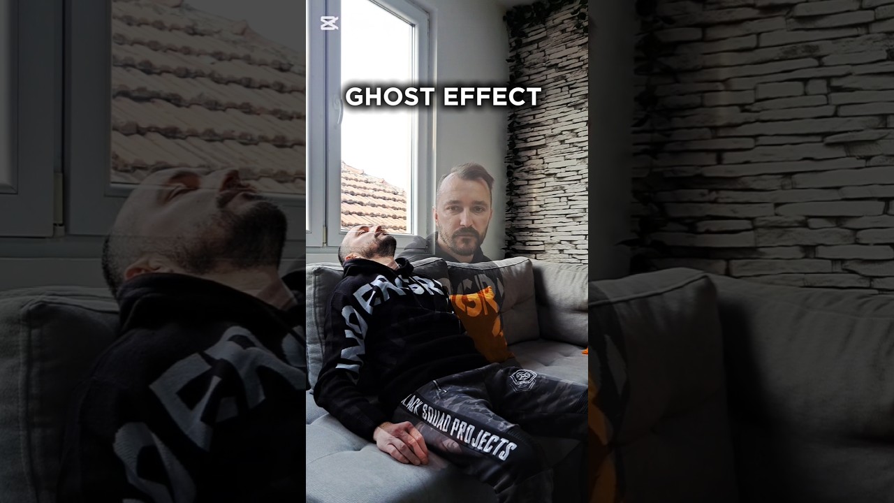🎬 CapCut Tutorial - Ghost Effect #capcut #edit #tutorial #ghosteffect #effects  #GHOST  #viralvideo