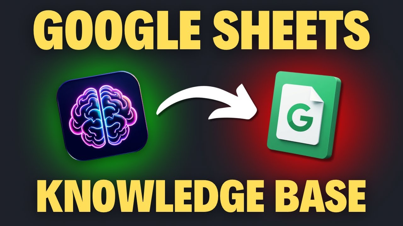 How to Use Google Sheets as a Knowledge Base for AI Chatbots