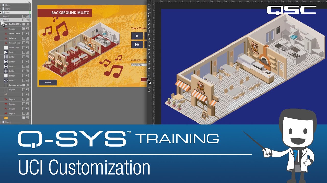 Q-SYS Level One Training  | UCI Customization (EN)
