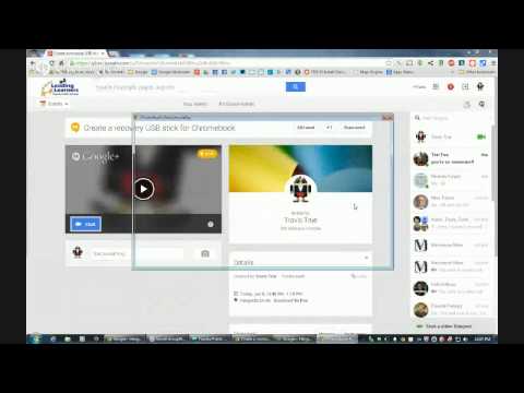 Create a recovery USB stick for Chromebook