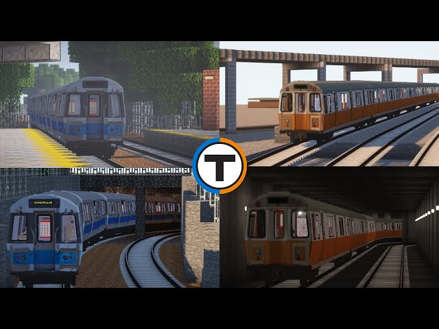 Recreation of The MBTA in Minecraft [DOWNLOAD FIX] Minecraft Map
