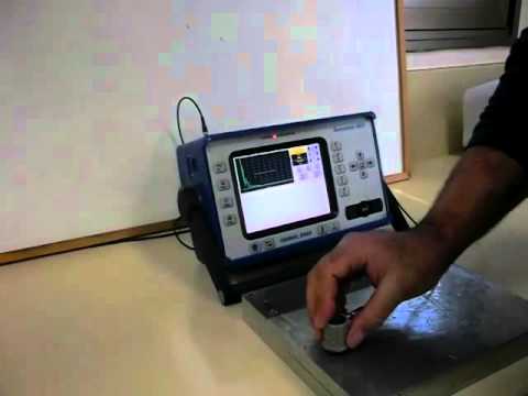 ISONIC 2005: Thickness B-Scan - Manual Scanning