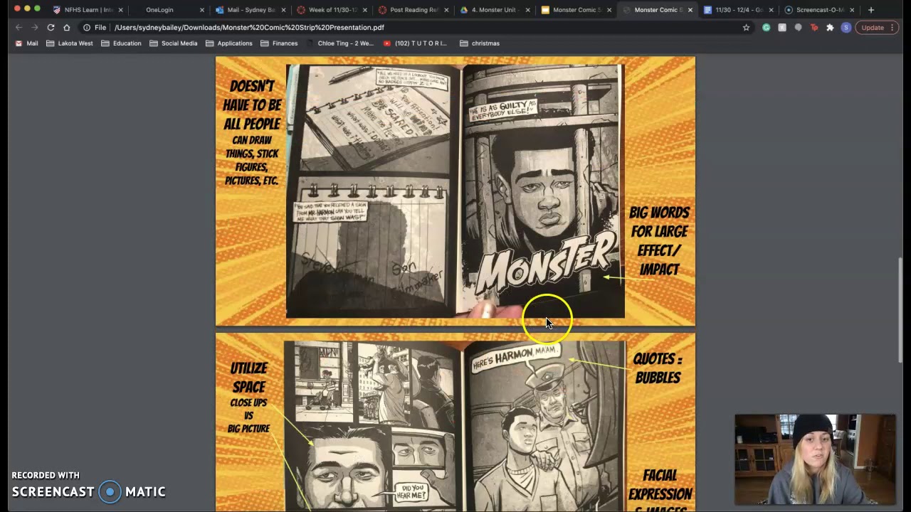 Comic Strip Analysis & Assignment