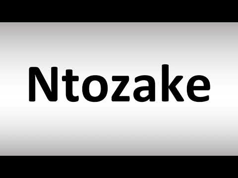 How to Pronounce Ntozake