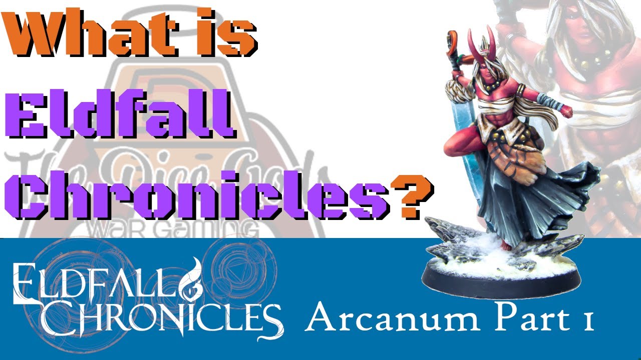What is Eldfall Chronicles? Game play, factions, minis, buy in and more – Eldfall Arcanum Part 1