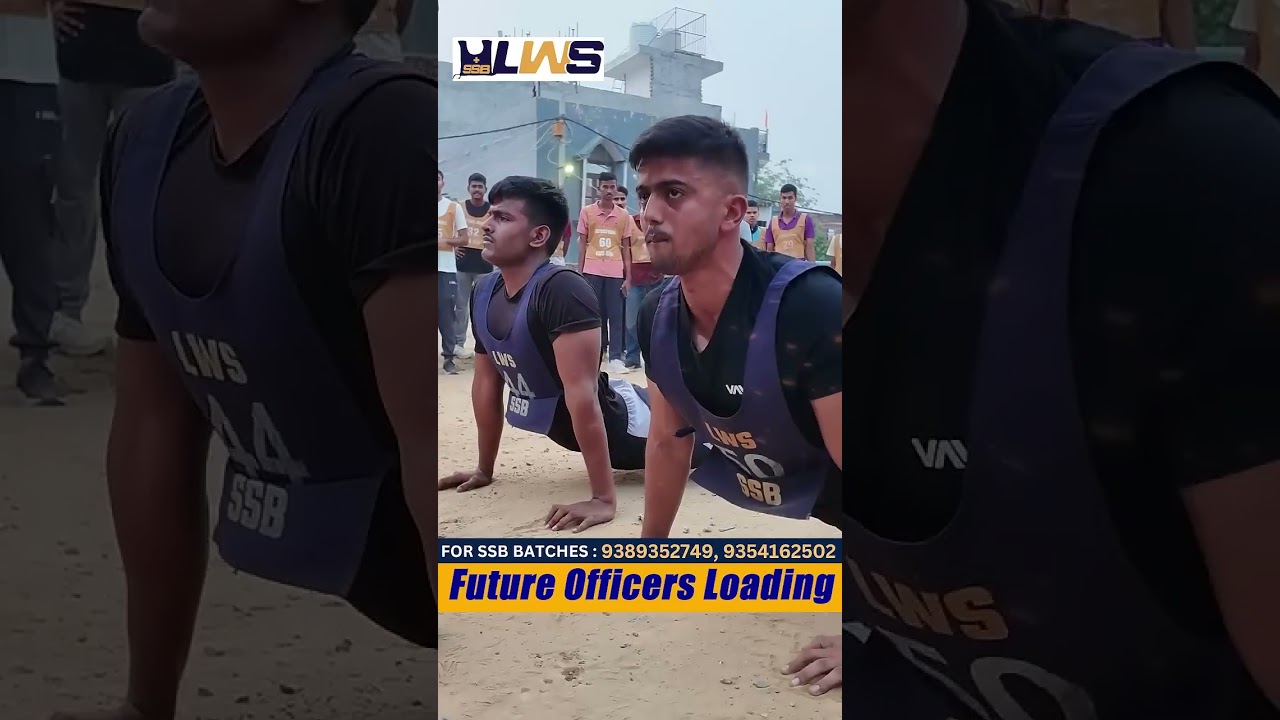 SSB Aspirants Giving Their Best at LWS! #shorts  #ssb  #viral #lws