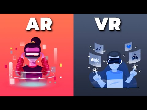 Similarities and Differences Between Augmented Reality & Virtual Reality | AR vs VR