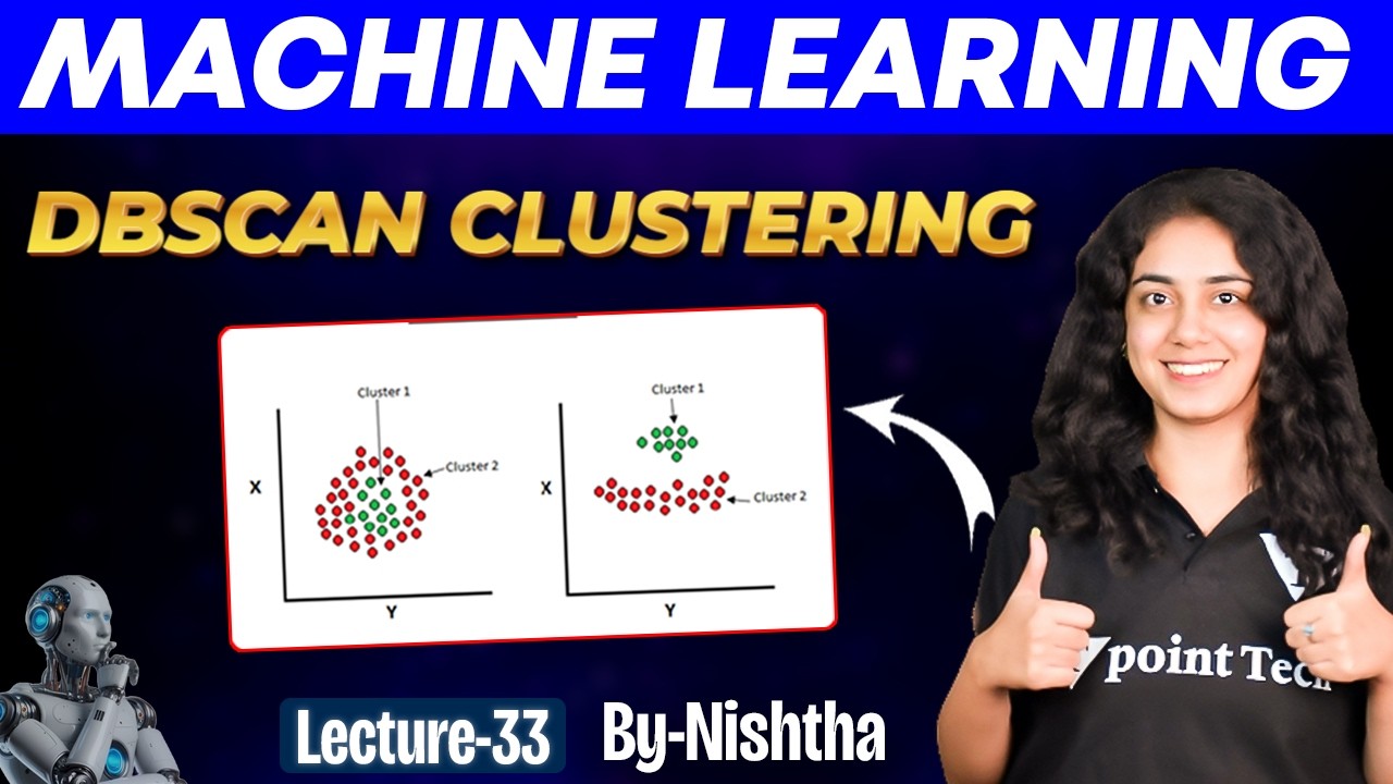 #34 DBSCAN CLUSTERING in Machine Learning | Machine Learning Tutorial for Beginners | Tpoint Tech