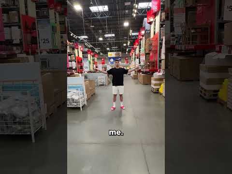 Staying Overnight in Ikea #shorts