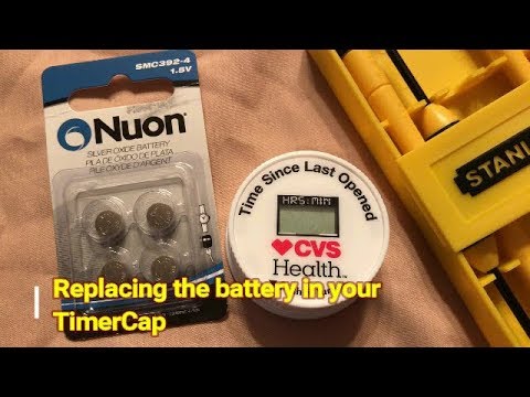 TimerCap battery replacement video