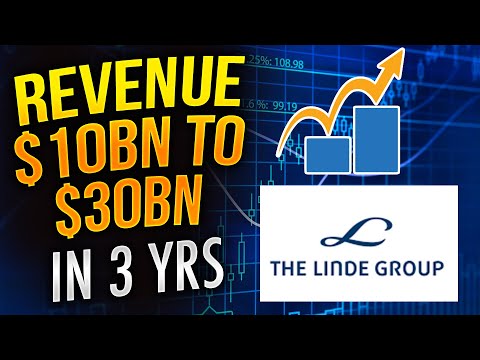 Is This Possible? Linde's revenue grew from 10BN to 30BN in 3 yrs!!!! See my DCF model! $LIN