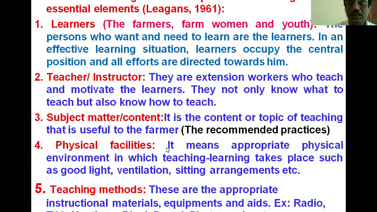 Extension Teaching Methods