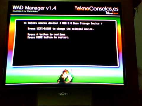 WAD Manager 1.4 (Wii Channel)